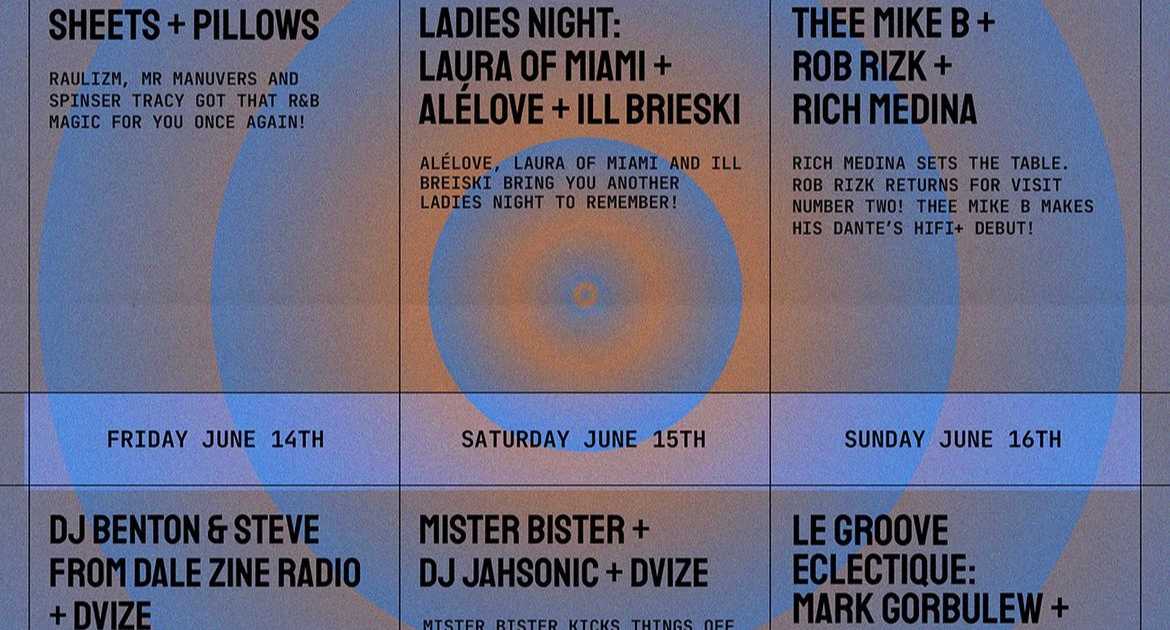 Le Groove Electrique: Mark Gorbulew + Erick Paredes at Dante's HiFi, Miami