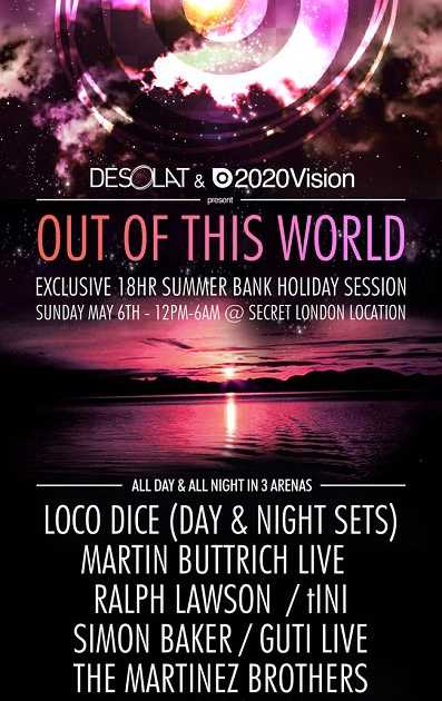 Desolat & 2020Vision Day-Night with Loco Dice, Ralph Lawson at Loft ...