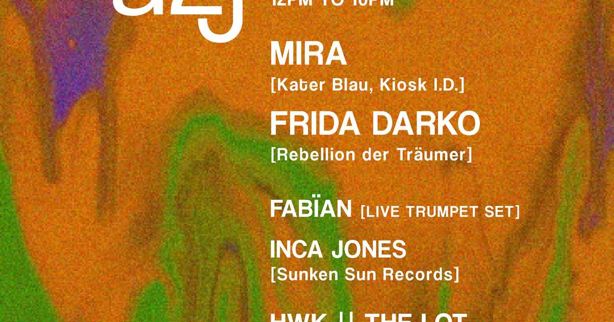 a2j with MIRA & FRIDA DARKO at HWK: The Lot, London