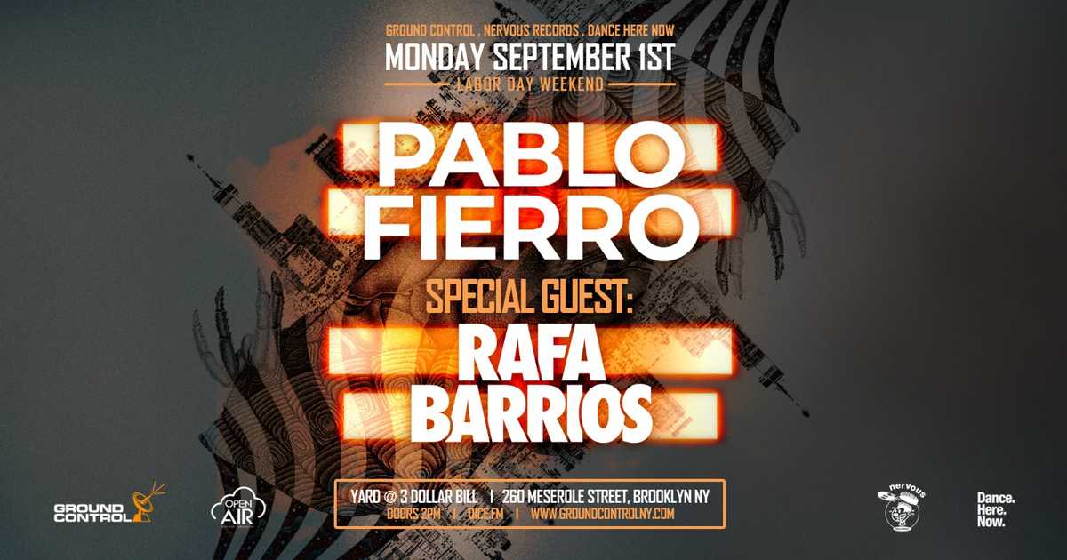 Pablo Fierro & Rafa Barrios en 3 Dollar Bill, New York City