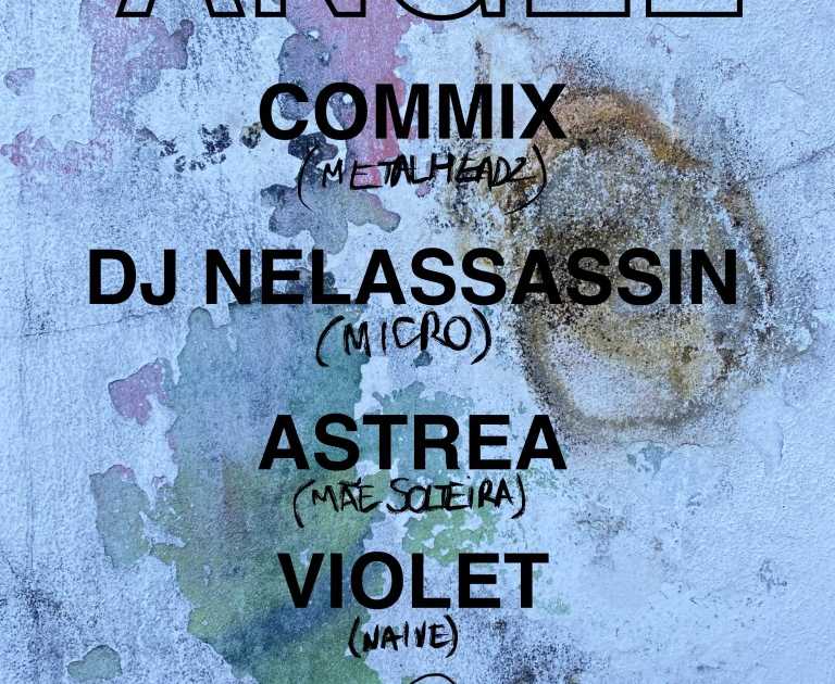 Angel with Commix, DJ Nelassassin, Astrea and Violet at Planeta Manas ...