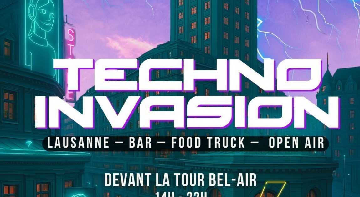 Techno Invasion at TBA - Open Air (Place Bel Air) + After (Plan B ...