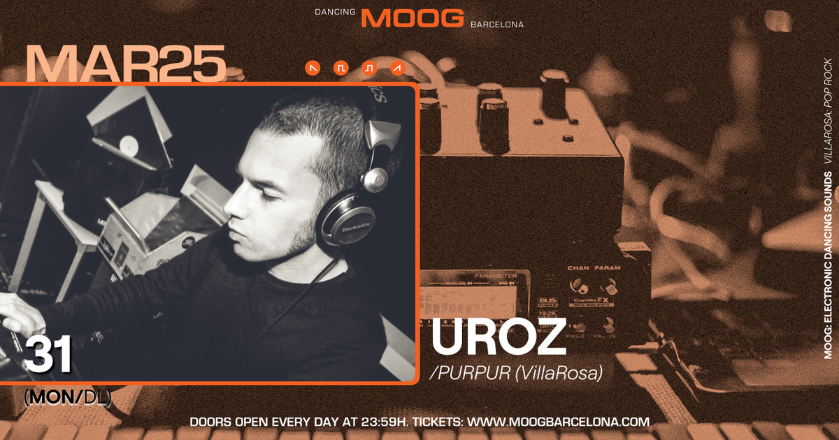 uroz`s MONDAYS' / uroz (All Night Long) at Moog Club, Barcelona