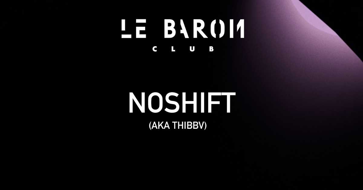 Le Baron: Noshift all night long at Le Baron, Lille