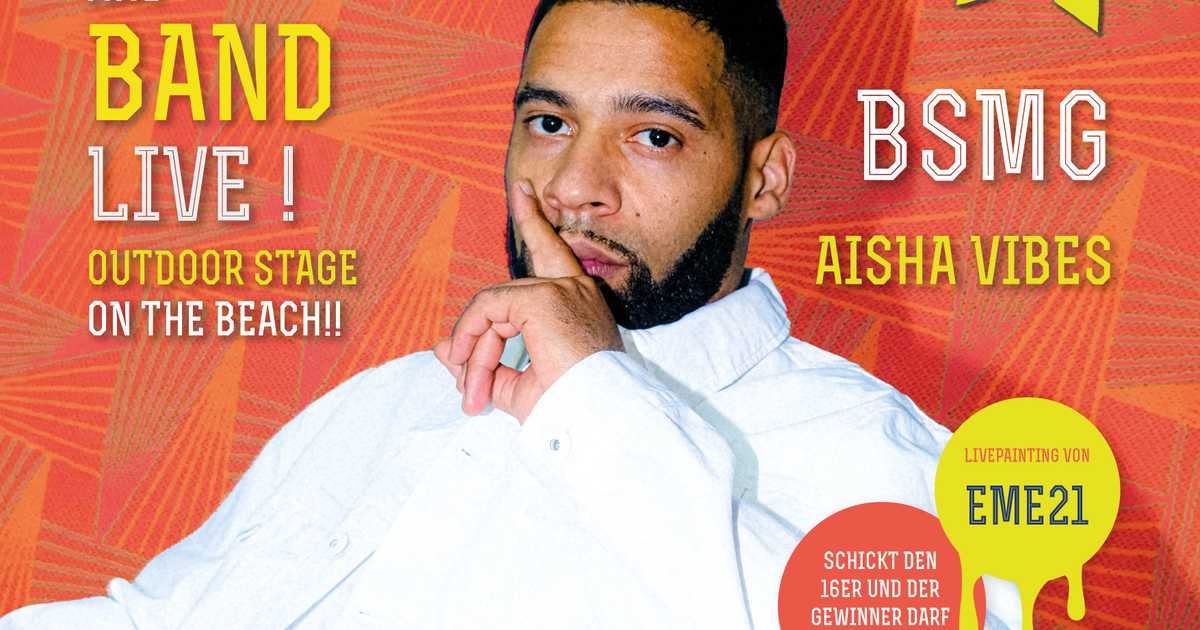 RAP AM STRAND: Megaloh, BSMG & Aisha Vibes bei YAAM Berlin, Berlin