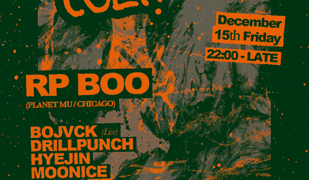 Kimchi Cult! with RP Boo (Planet Mu / Chicago) at Cakeshop, Seoul