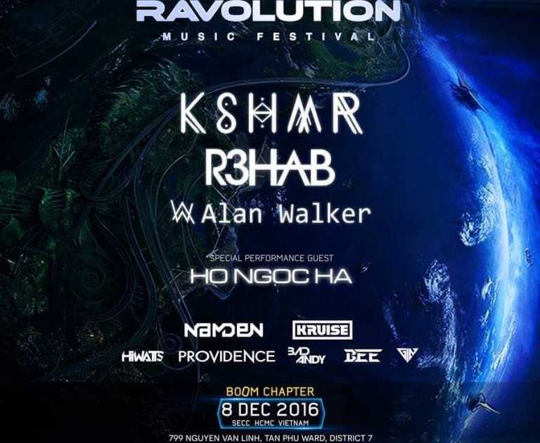 Ravolution Music Festival at Saigon Exhibition & Convention Centre, Vietnam