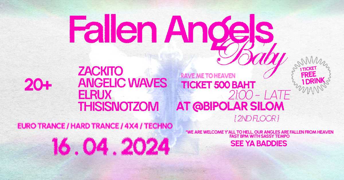 FALLEN ANGELS BABY at TBA - BIPOLAR SILOM, Bangkok