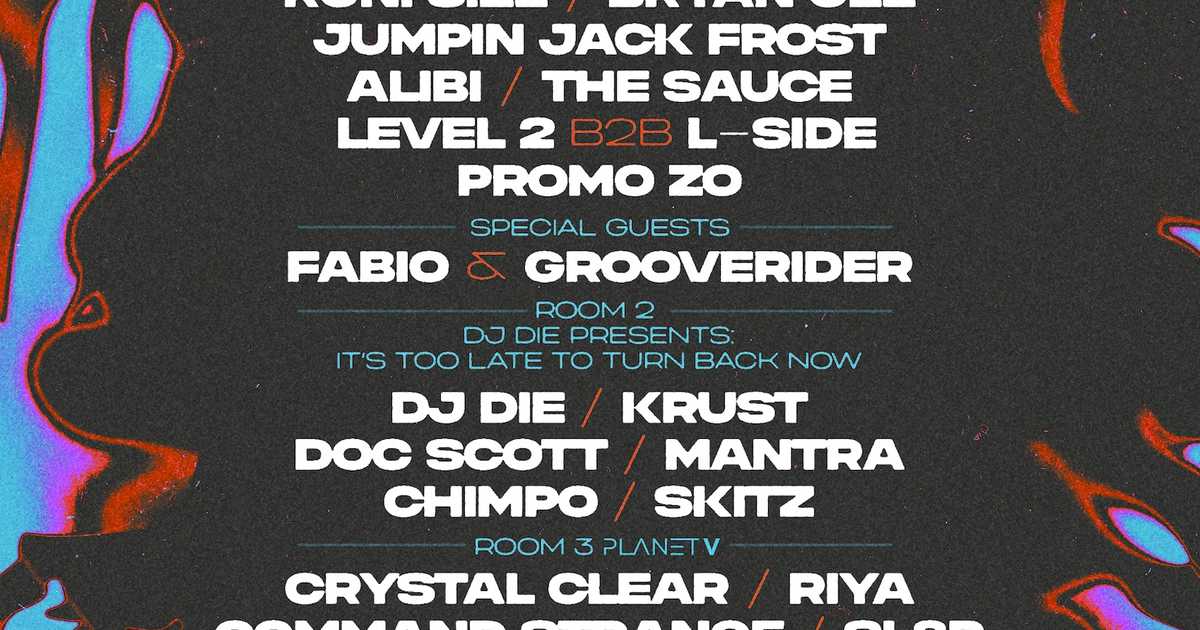 FABRICLIVE x Planet V: Roni Size, Bryan Gee, Fabio & Grooverider, DJ ...