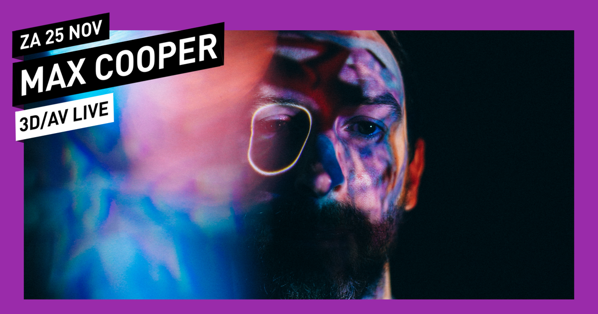 Max Cooper - 3D A/V Live // 013 Tilburg bei 013 Poppodium, Niederlande