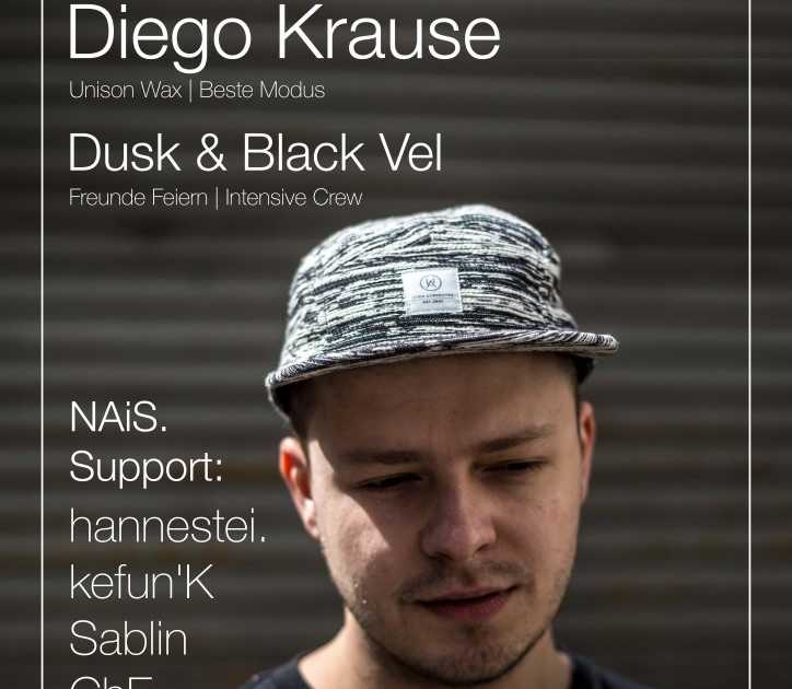 Nais. with Diego Krause en Club Paula, Dresde