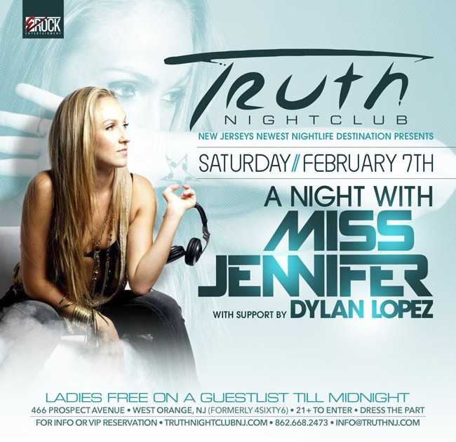 Miss Jennifer at Truth Nightclub bei 4sixty6, New Jersey