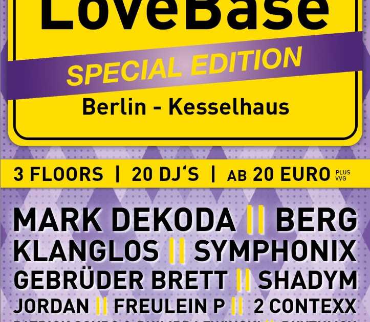 Lovebase at Kesselhaus, Berlin