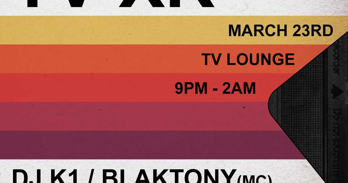 TV-XR // XTRAVAGANZA at TV Lounge, Detroit