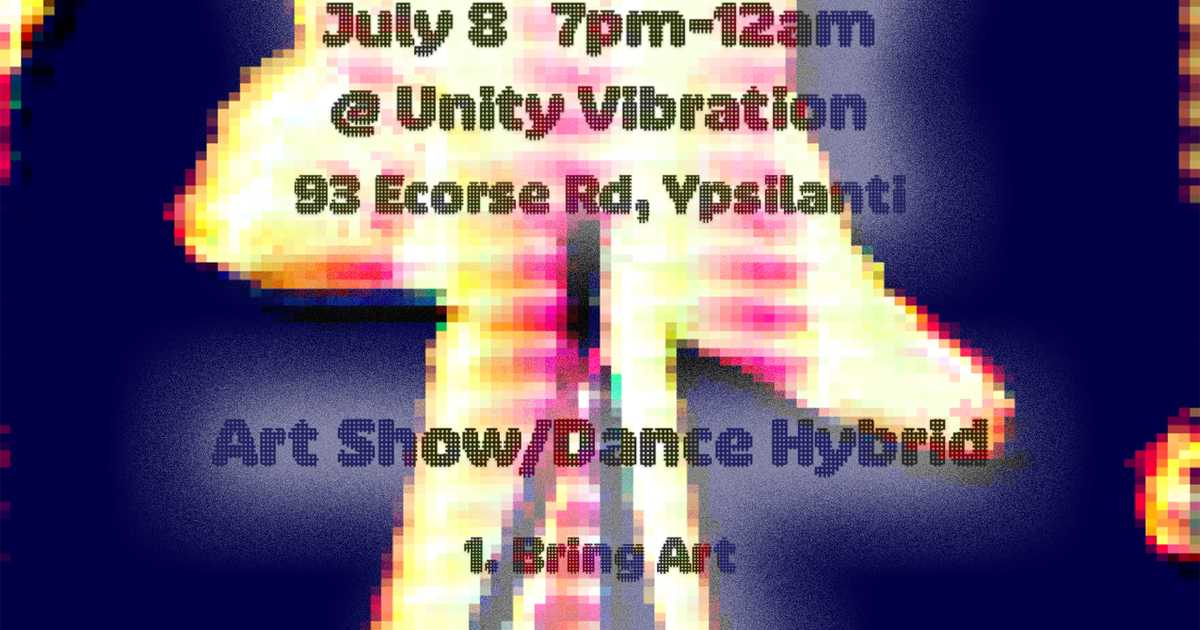 Art Show Near Me Launch Party at Unity Vibration, Michigan