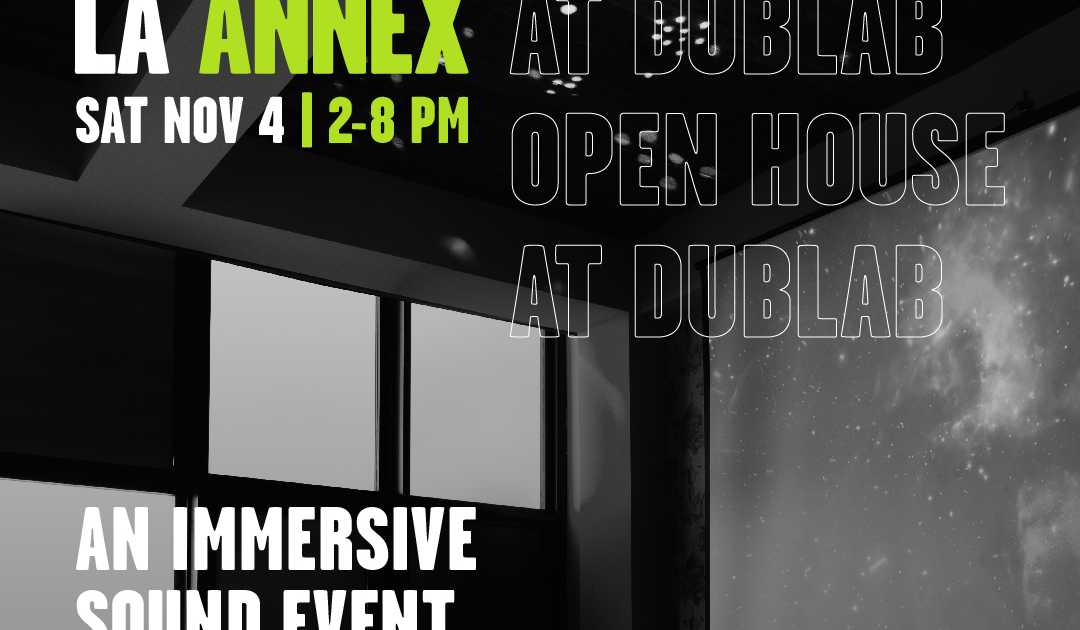 On Air Open House: An Immersive Sound Event em Dublab, Los Angeles