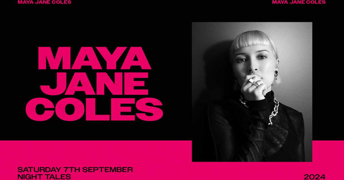 Night Tales: Maya Jane Coles at Night Tales, London