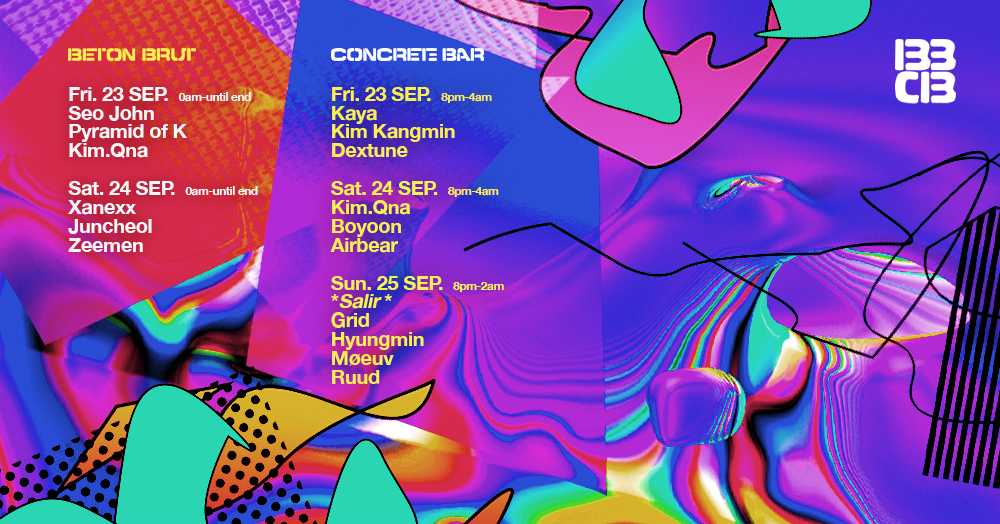 BBCB: Fri 23rd Sep at BBCB: Beton Brut+Concrete Bar, Seoul