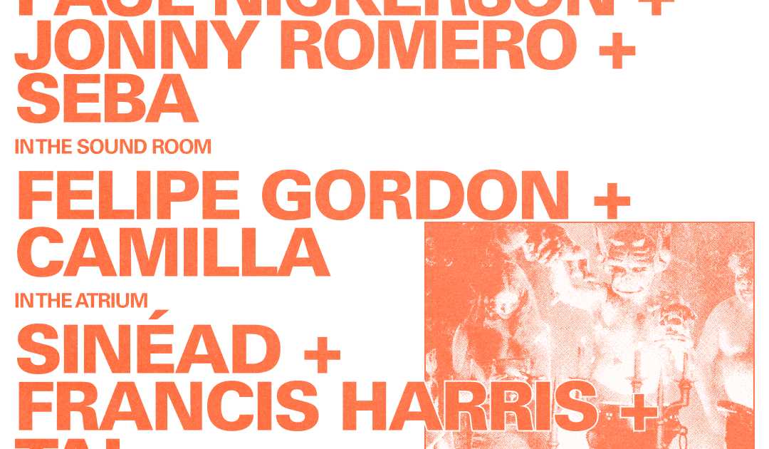 Dope Jams Halloween Ball / Felipe Gordon + CAMILLA / Sinéad + Francis ...