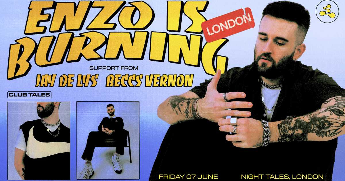 Night Tales: Enzo is Burning at Night Tales, London