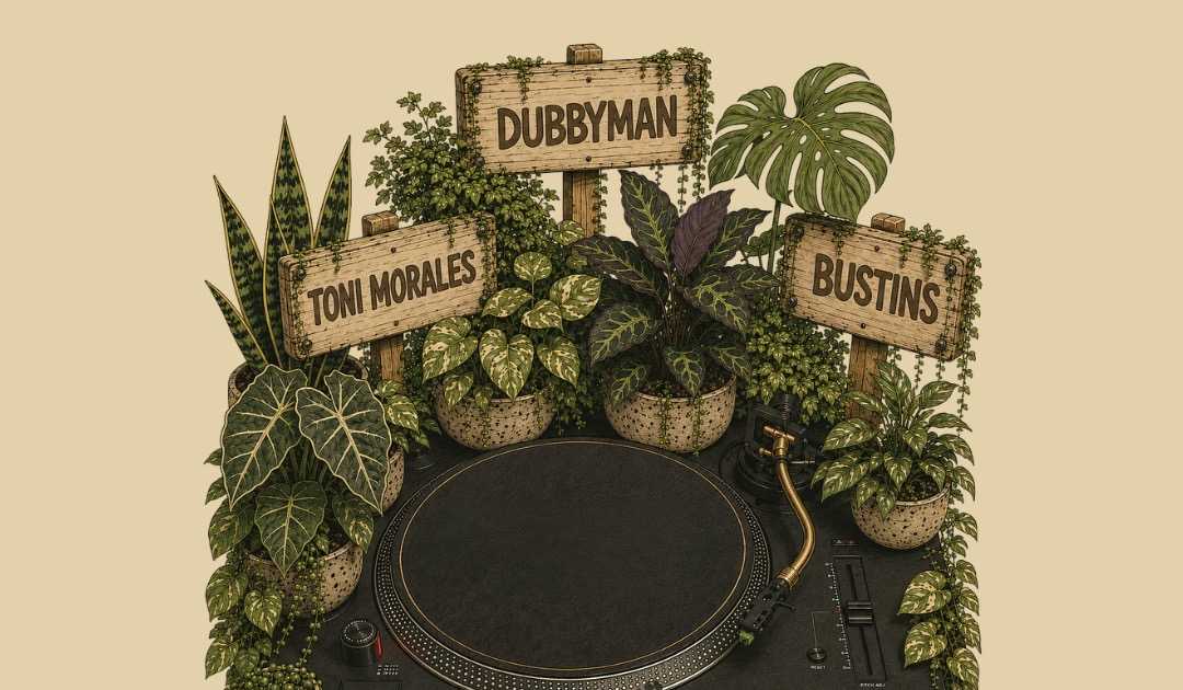 Alocasia TV (Plants + Music) presents Dubbyman, Toni Morales & Bustins ...