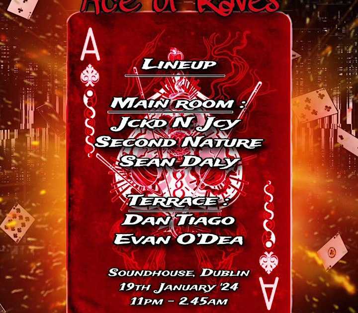 SideQuestEvents presents Ace Of Raves at The Sound House, Dublin