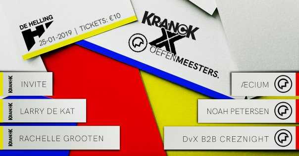 KrancK x Oefenmeesters. en De Helling, Utrecht