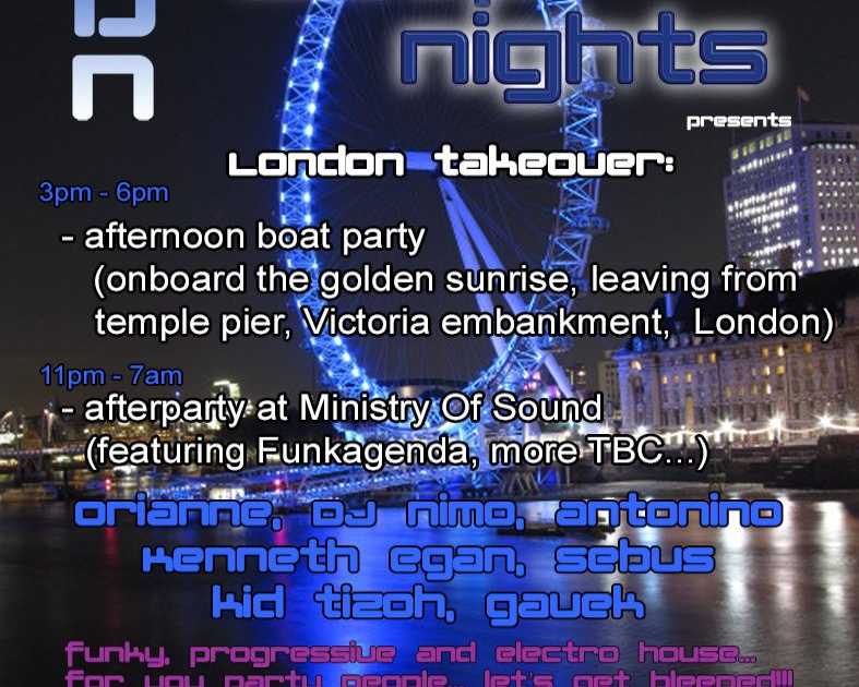 Bleep Nights London Takeover em Temple Pier, London