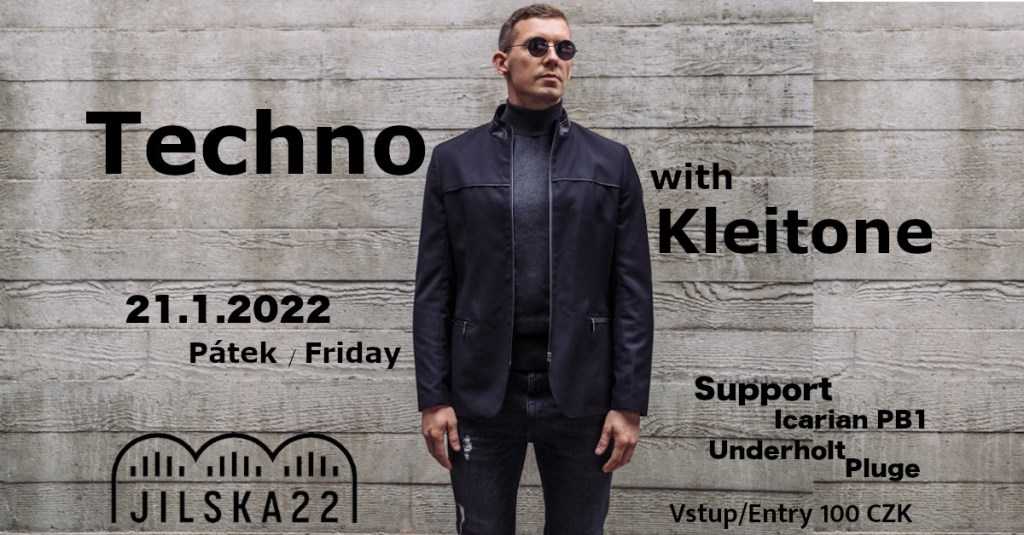 Techno with Kleitone at Music Club Pulse 22, Prague