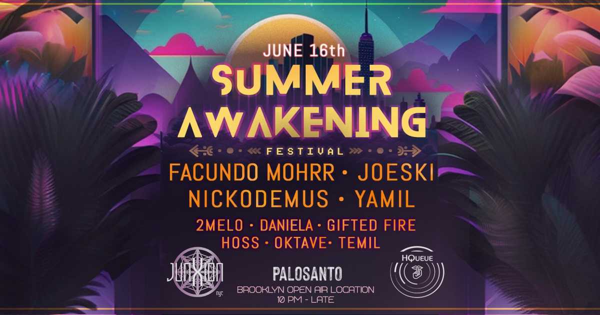 Summer Awakening Festival at 99 Scott Ave, New York City