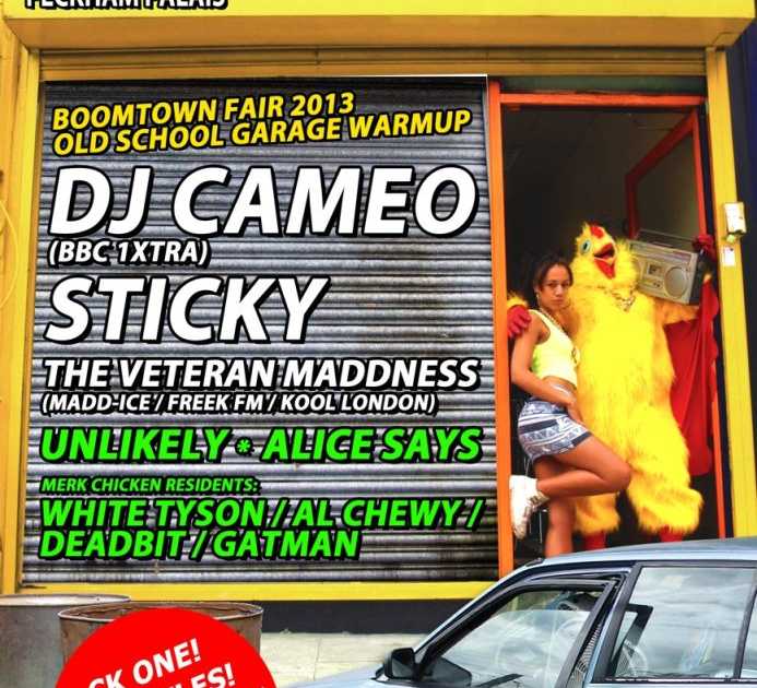 Merk Chicken with DJ Cameo, Sticky en Peckham Palais, London
