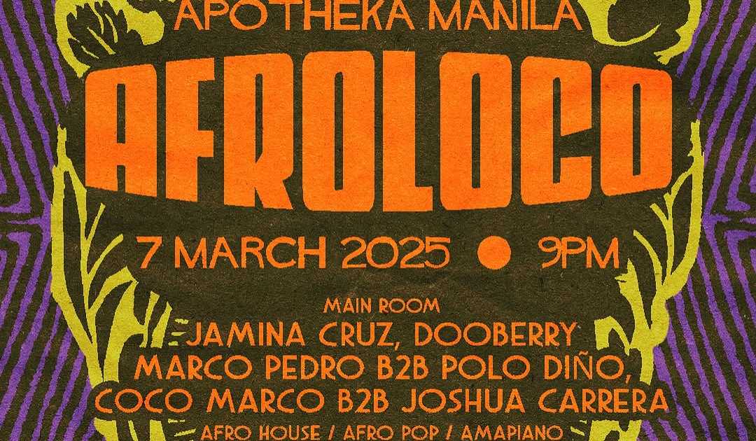 AFROLOCO at Apotheka, Manila