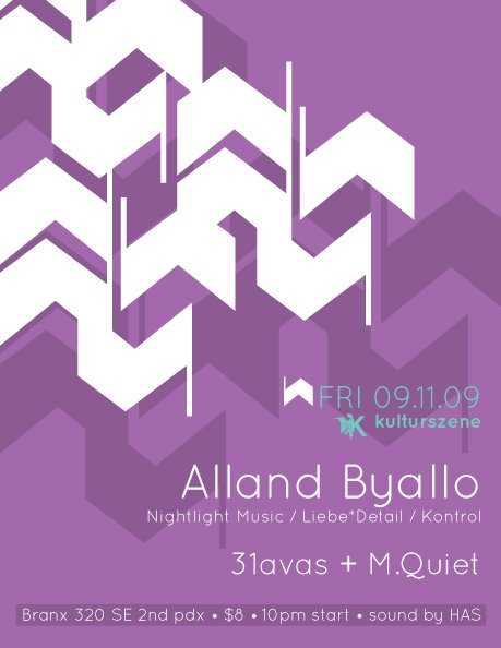 Kulturszene with Alland Byallo at Branx, Portland