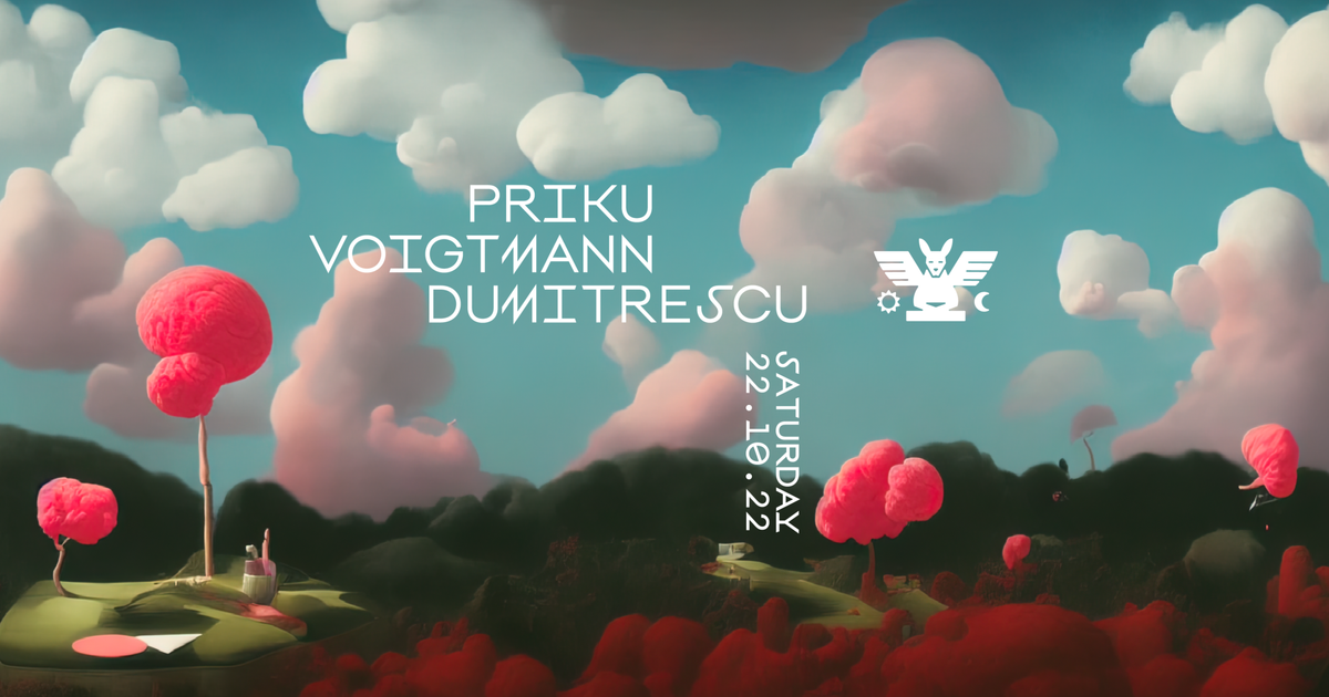 GH 22.10: Priku, Voigtmann, DumitrEscu at Club Guesthouse, Bucharest