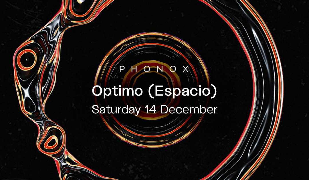 Optimo (Espacio) - Xmas Special at Phonox, London