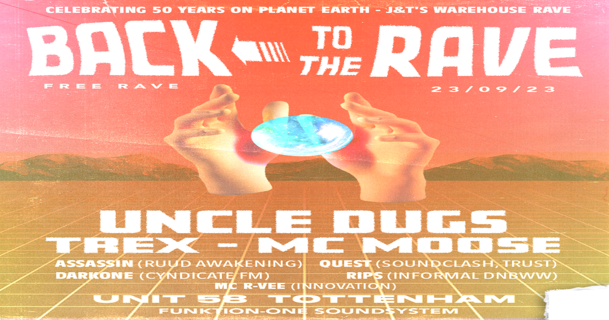 Back To The Rave: Uncle Dugs at Unit 58, London
