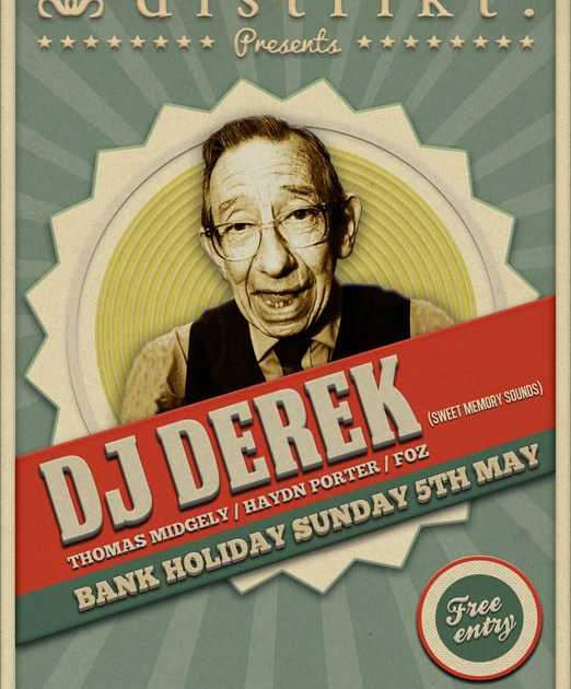 DJ Derek (Sweet Memory Sounds, Bristol) en Distrikt, Leeds