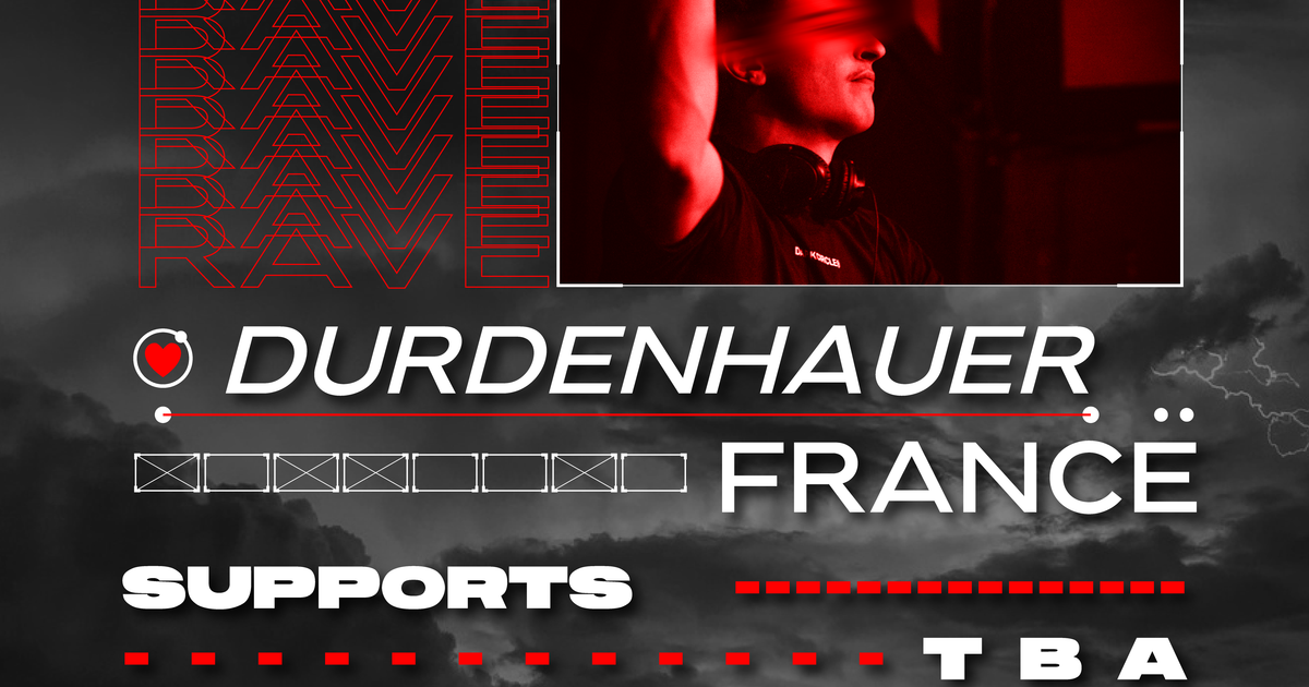 BLACK NOIR presents: DURDENHAUER (FRA) at The Flinders, Sydney
