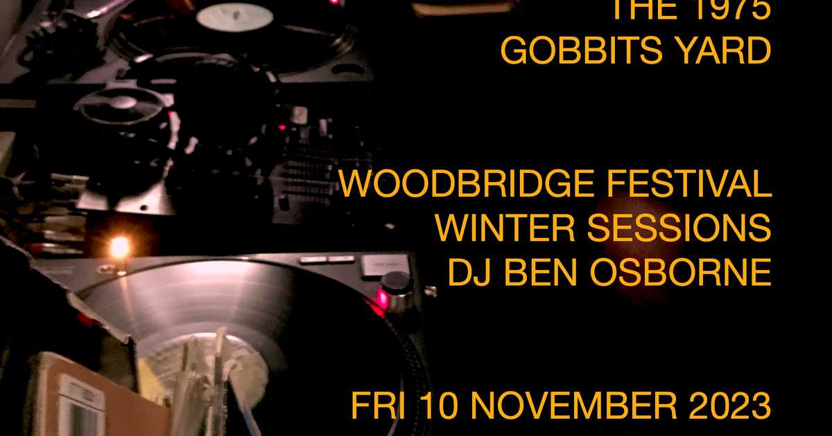1975 presents Ben Osborne a TBA, South + East