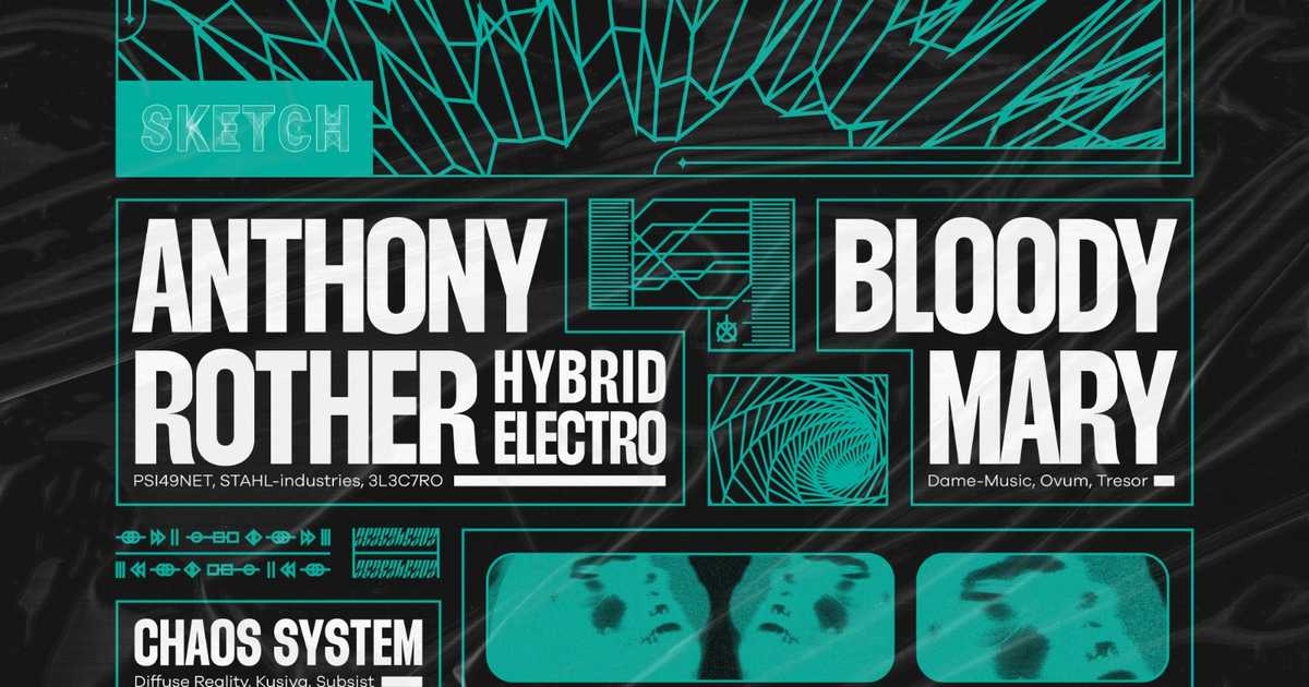 SKETCH: Anthony Rother / Bloody Mary at Liquid Club, Malte