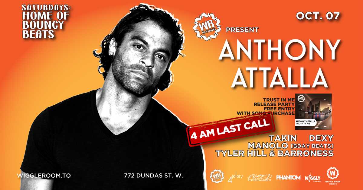 4AM LAST CALL | WR Records: Anthony Attalla - TRUST IN ME - Release ...