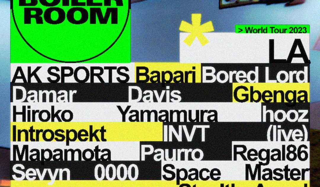 Boiler Room: LA | Open Air at TBA - Los Angeles, Los Angeles