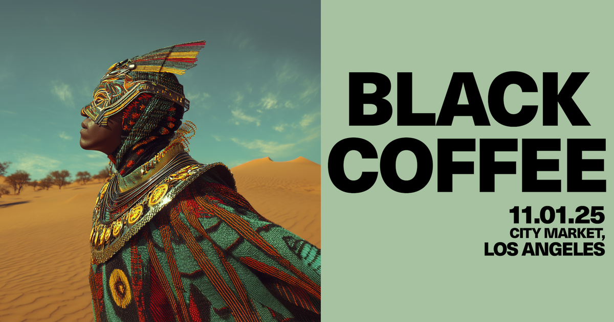 STRANGER THAN x Factory 93 present: Black Coffee - Los Angeles at TBA ...