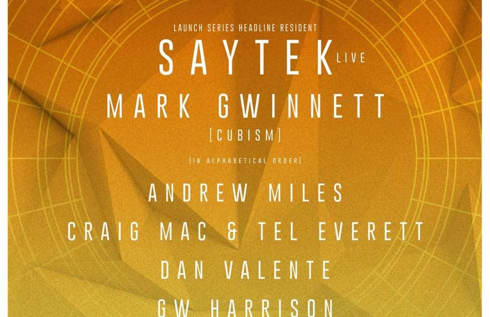Quest - Launch Series. Part Two. Saytek (Live), Mark Gwinnett bei ...