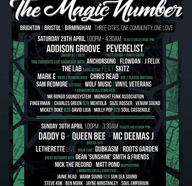 The Magic Number Festival a Patterns, Brighton