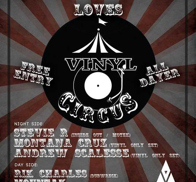 Definition:Vinyl Circus w Stevie R,Montana Cruz,Andrew Scalesse - Free ...