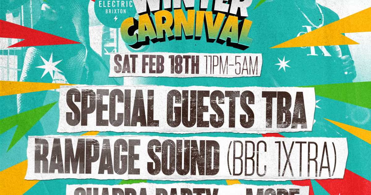 Brixton Winter Carnival at Electric Brixton, London