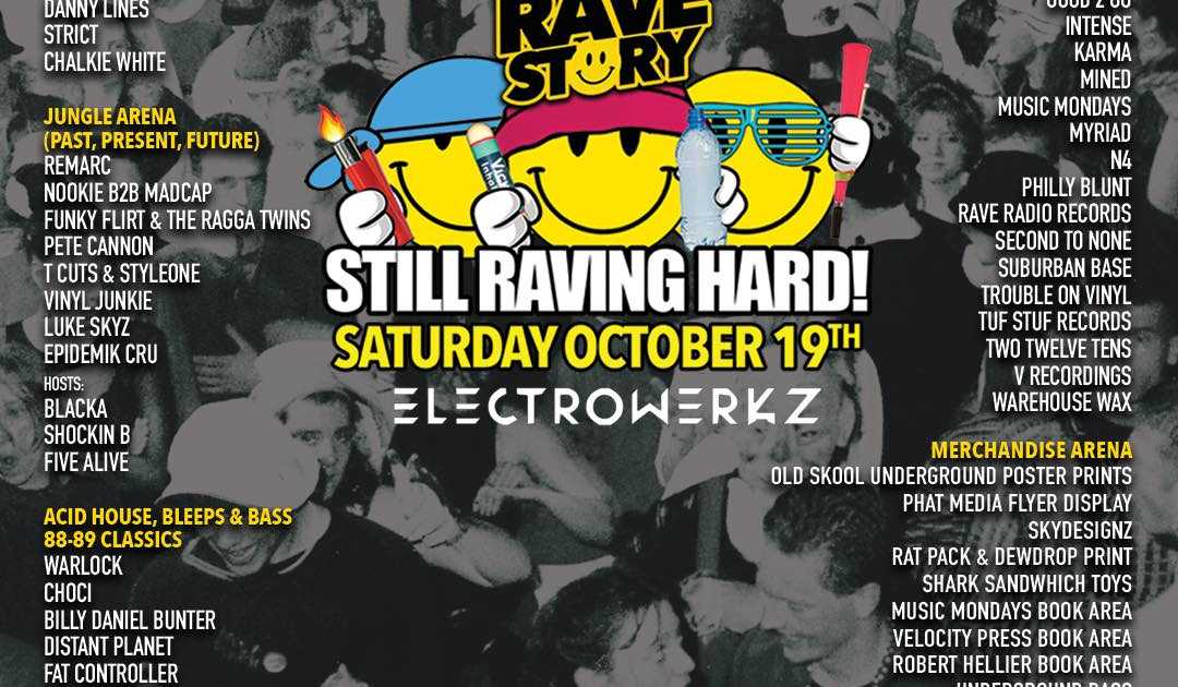 The Rave Story. Still Raving Hard at Electrowerkz, London