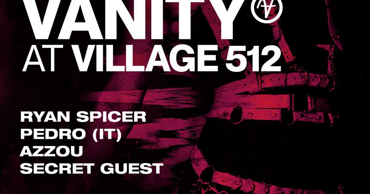VANITY feat. Ryan Spicer (Ministry of Sound club) en Village 512, London