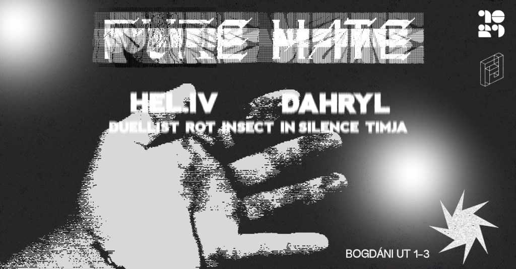 Pure Hate W/ HEL.IV/Dahryl/Duellist AT Flashback en Flashback Photo Studio, Budapest